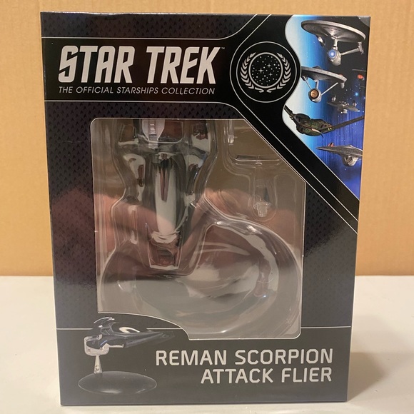 Eaglemoss | Art | Star Trek Eaglemoss New Reman Scorpion Class Attack ...